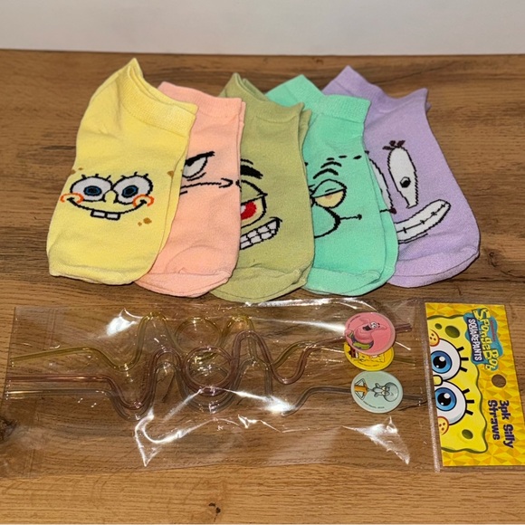 SpongeBob Squarepants | Accessories | New Spongebob Colorful Cartoon ...